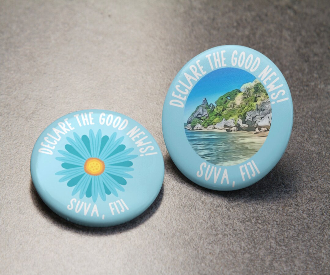 Suva Fiji Special Convention Button Pins JW Gifts Declare - Etsy