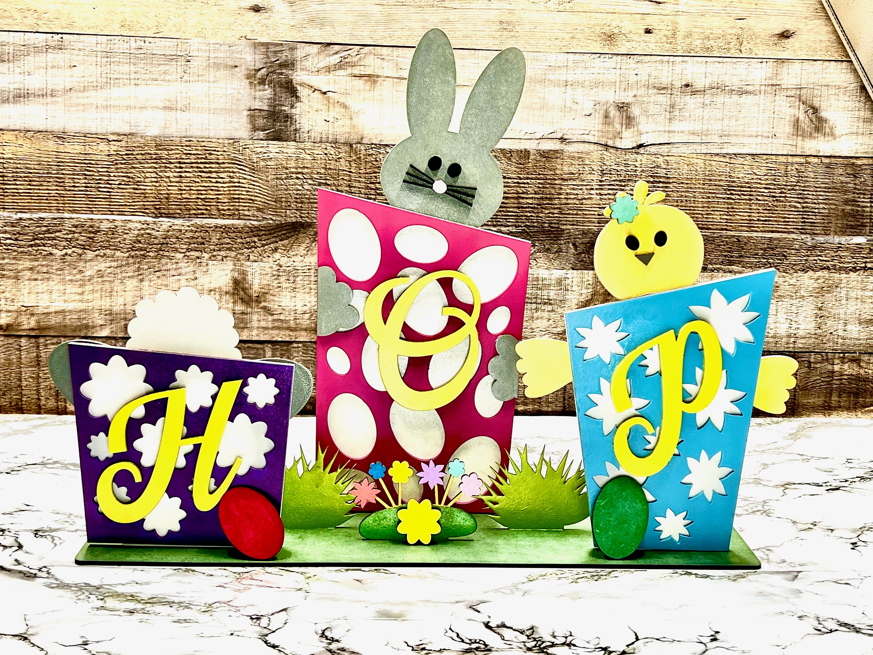 EASTER HOP Sign SVG File Spring Decor, Home Decor, Glowforge, Laser ...