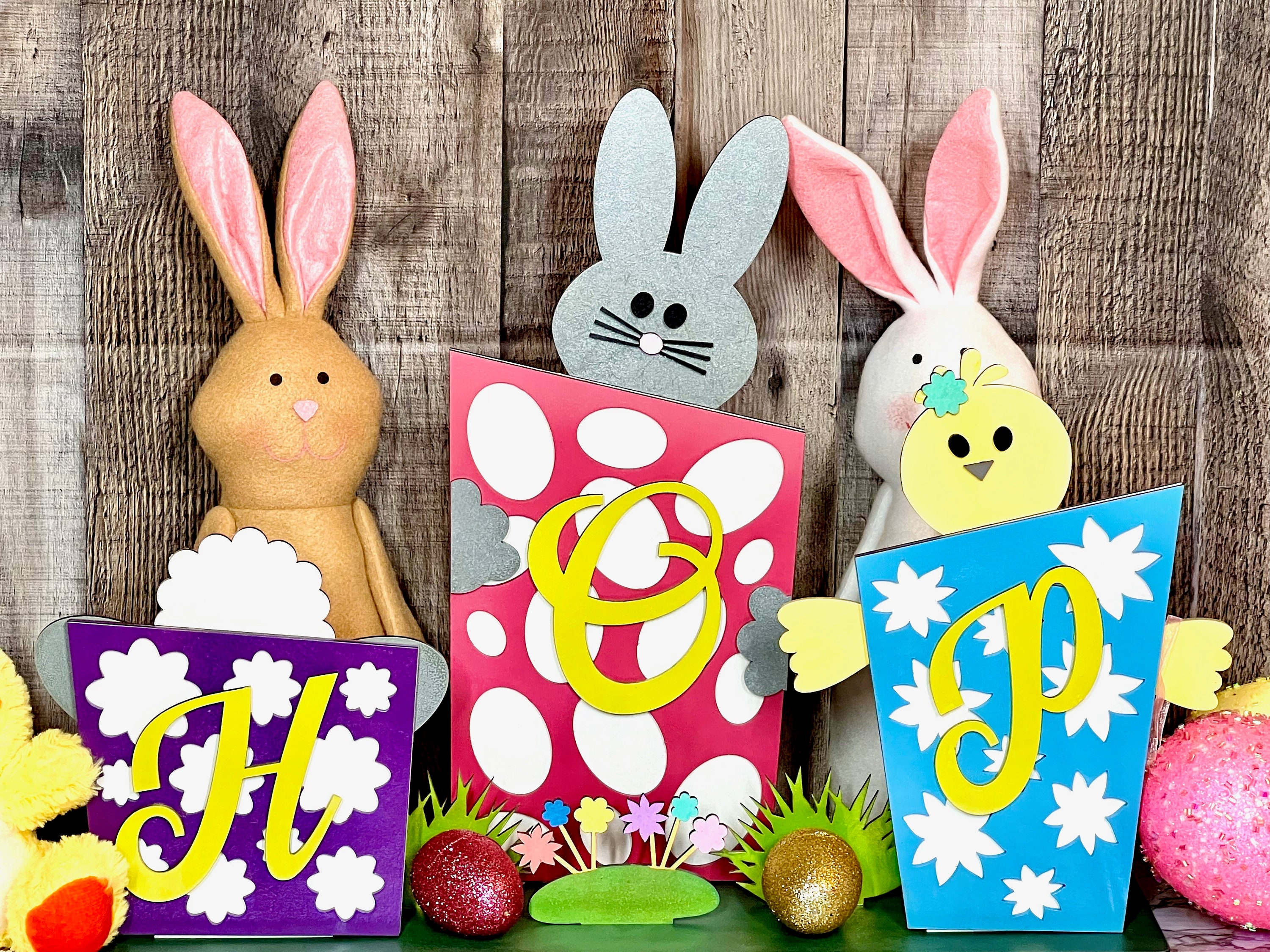 EASTER HOP Sign SVG File - Spring Decor, Home Decor, Glowforge, Laser ...