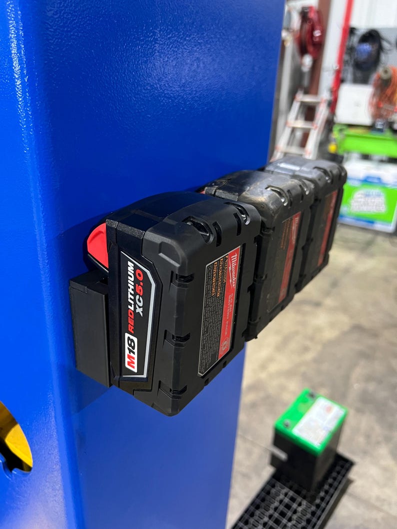 Milwaukee M18 Magnetic Battery Holder - Etsy