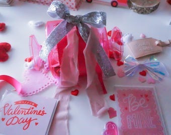 Girls Valentine's Day Basket - Etsy