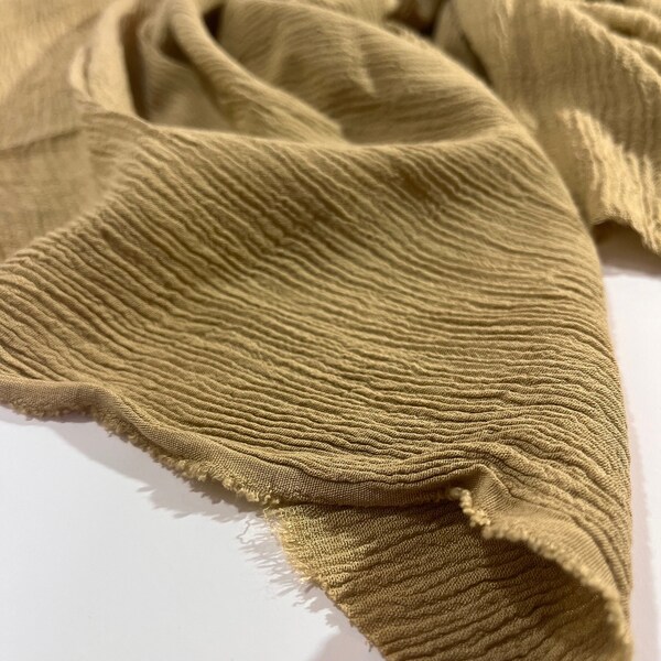 Cotton Crinkle Fabric - Etsy