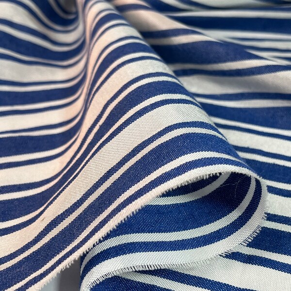 Wide Horizontal Stripe Fabric - Etsy