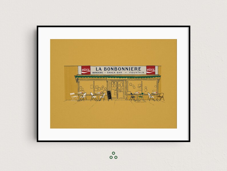 La Bonbonniere | New York City Digital Print | West Village | NYC Wall ...