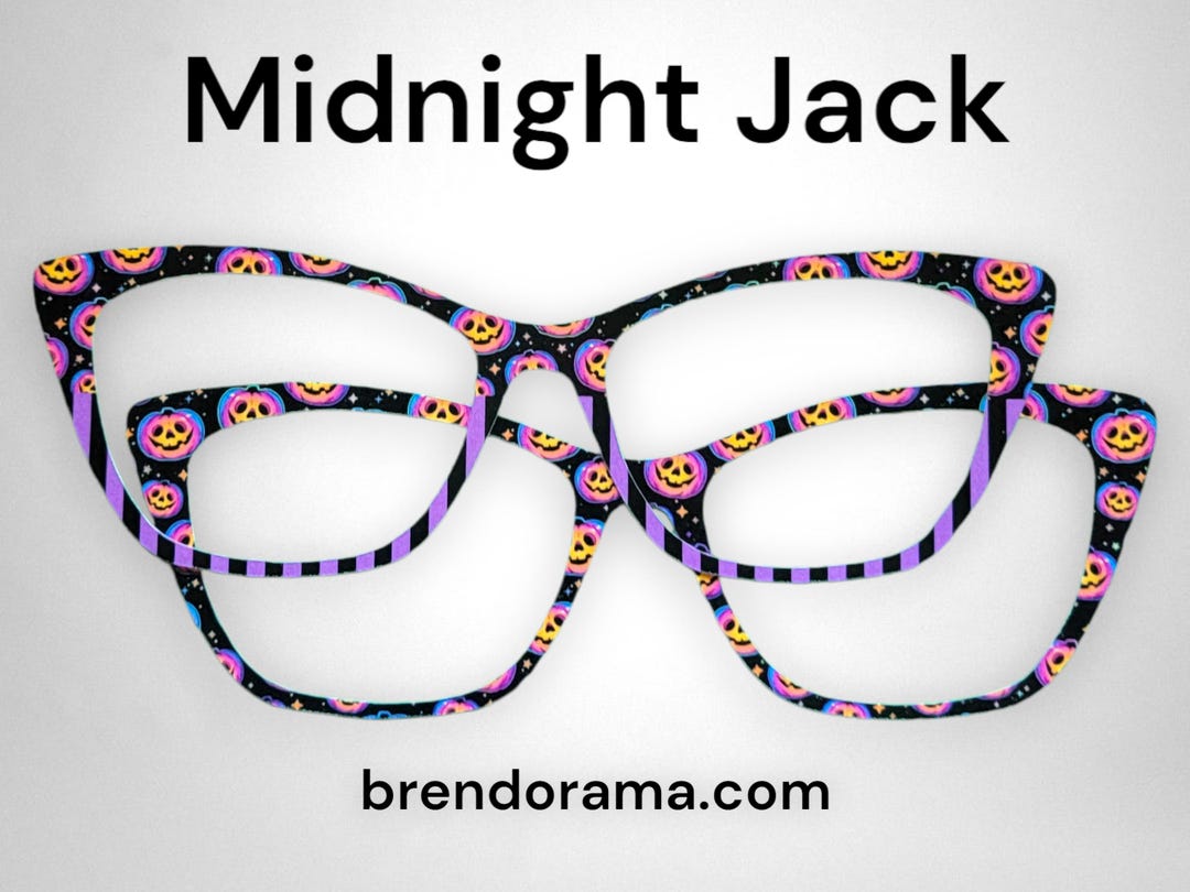 Midnight Jacks - Happy Jackolanterns With Bright Details, Available ...