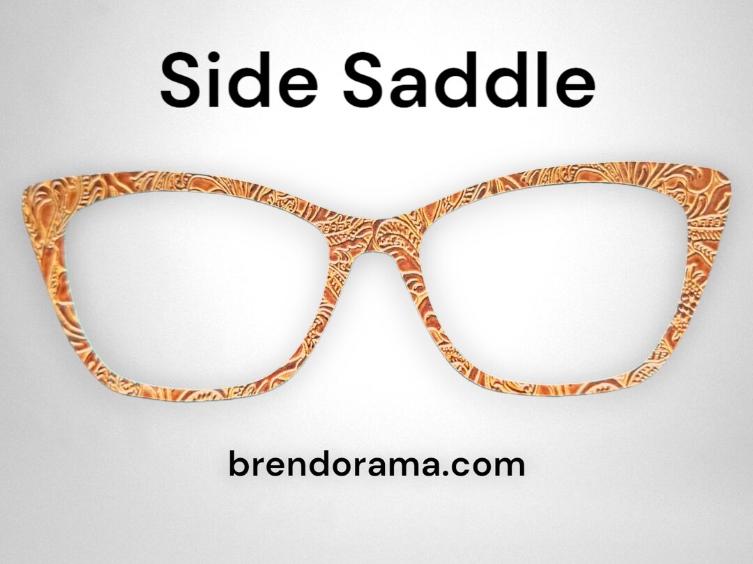 Side Saddle - Fine Tooled Leather Look - Etsy