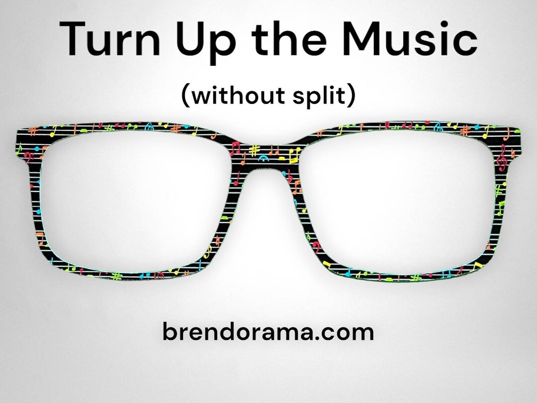 Turn up the Music- Colorful Mix of Musical Notes and Such. Choose of ...