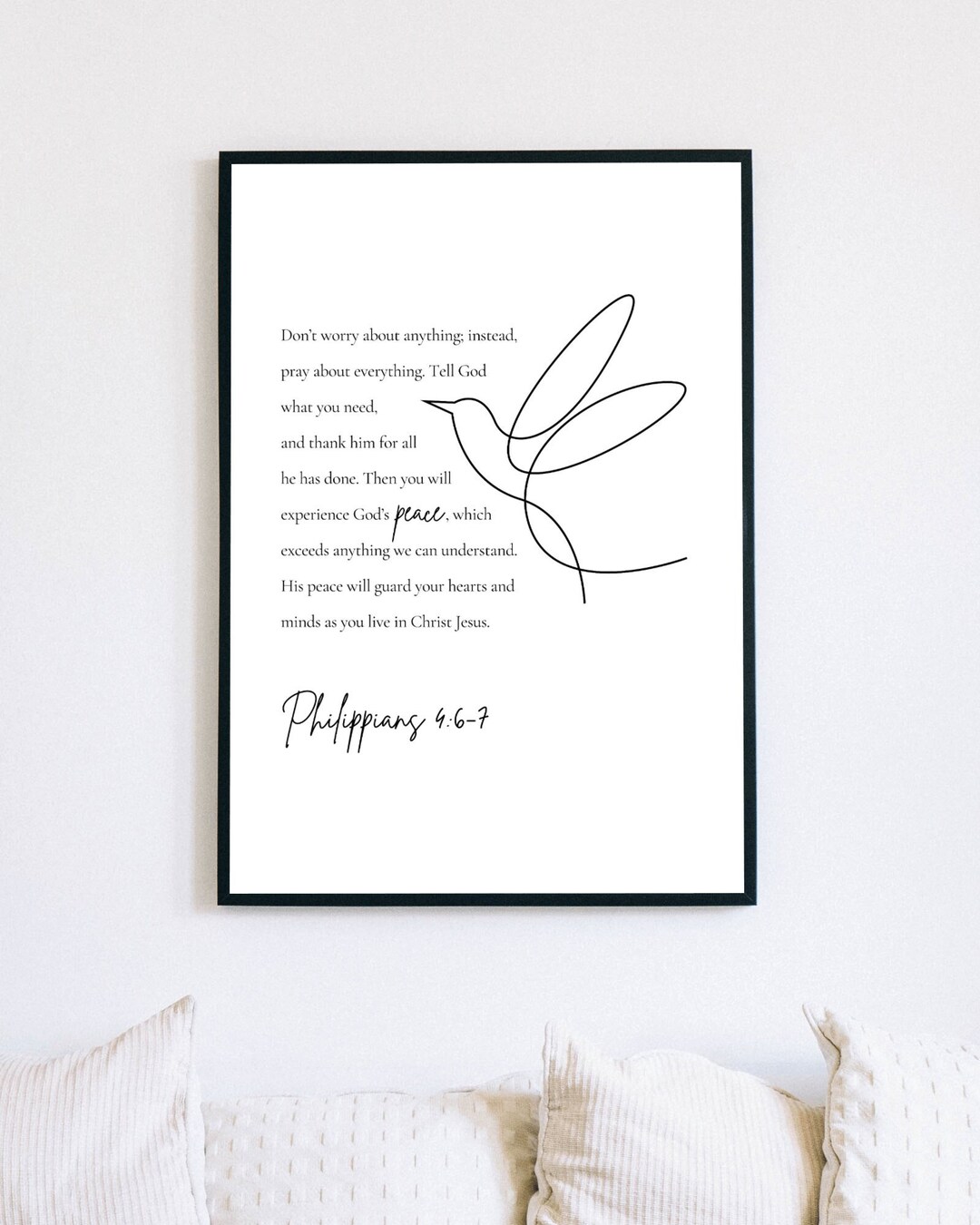Philippians 4:6-7 Don't Worry About Anything Pray About Everything ...