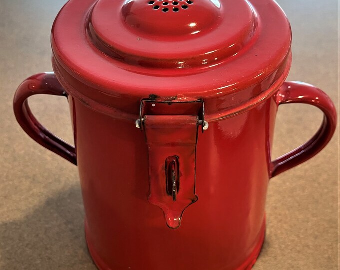 1950's Enameled Lard/grease Container - Etsy