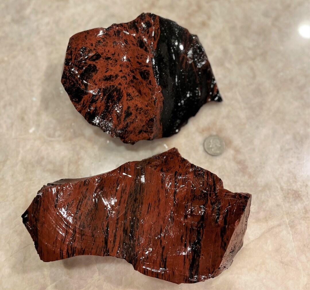 3.0 to 3.5 Pound Obsidian Crystals From Glass Butte Oregon. Use for ...