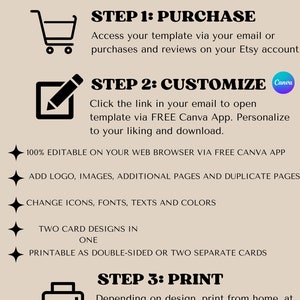 Retro Price List Canva Template | Printable Payment Sign | Editable ...