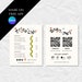 Retro Price List Canva Template | Printable Payment Sign | Editable ...