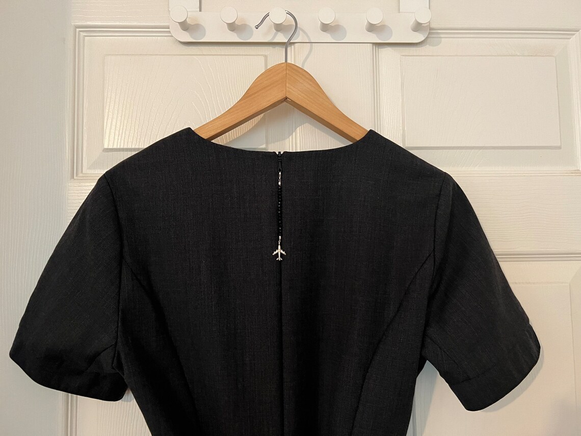 Handmade Flight Attendant Uniform Zipper Pull Airplane Zipper Charm ...