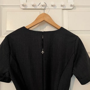 Handmade Flight Attendant Uniform Zipper Pull Airplane Zipper Charm ...