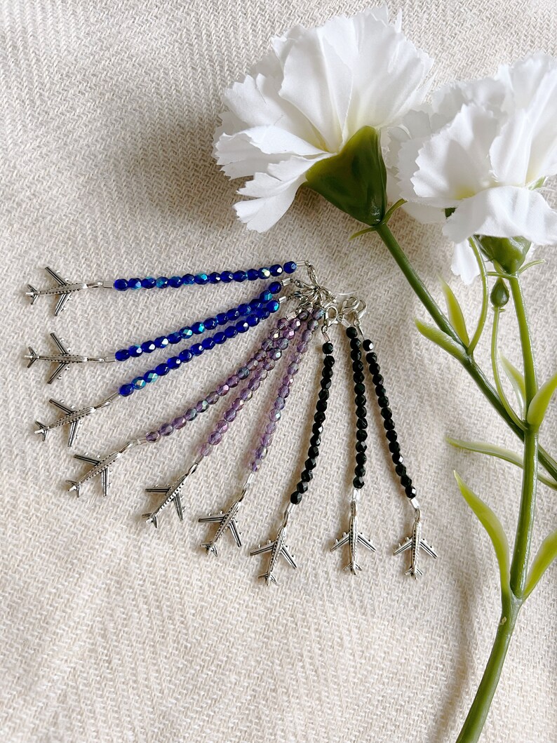 Flight Attendant Uniform Zipper Pull Airplane Zipper Charm - Etsy