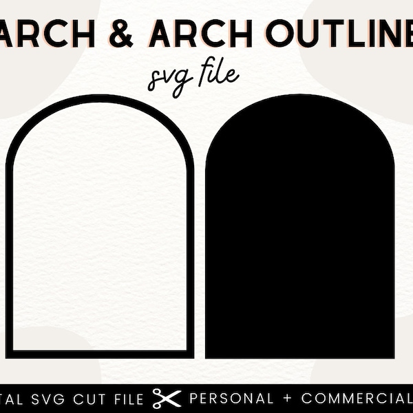 Arch Outline - Etsy