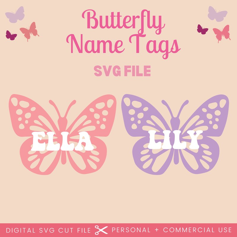 Tag Butterfly - Etsy