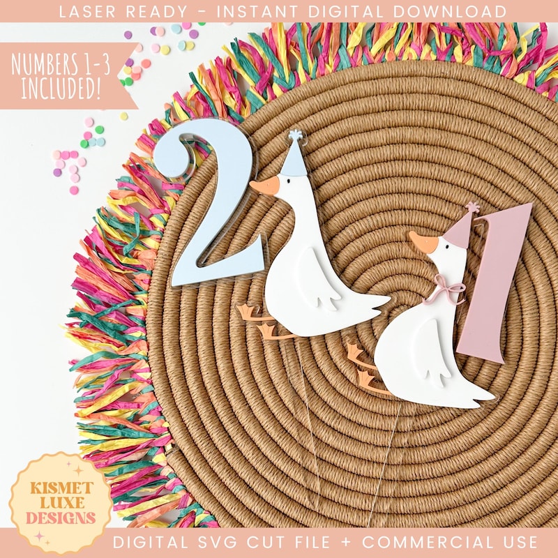 Happy Birthday Desk Goose - Etsy