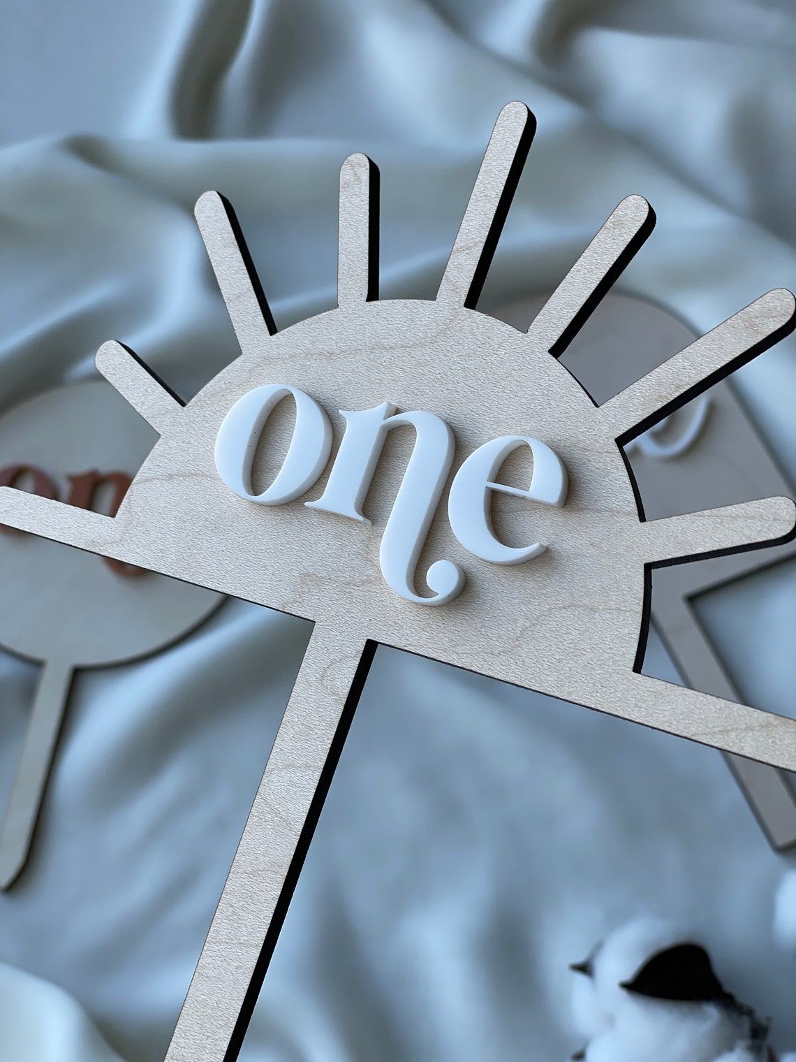 Sun Cake Topper SVG Boho Cake Topper Toddler Birthday Cake | Etsy Australia