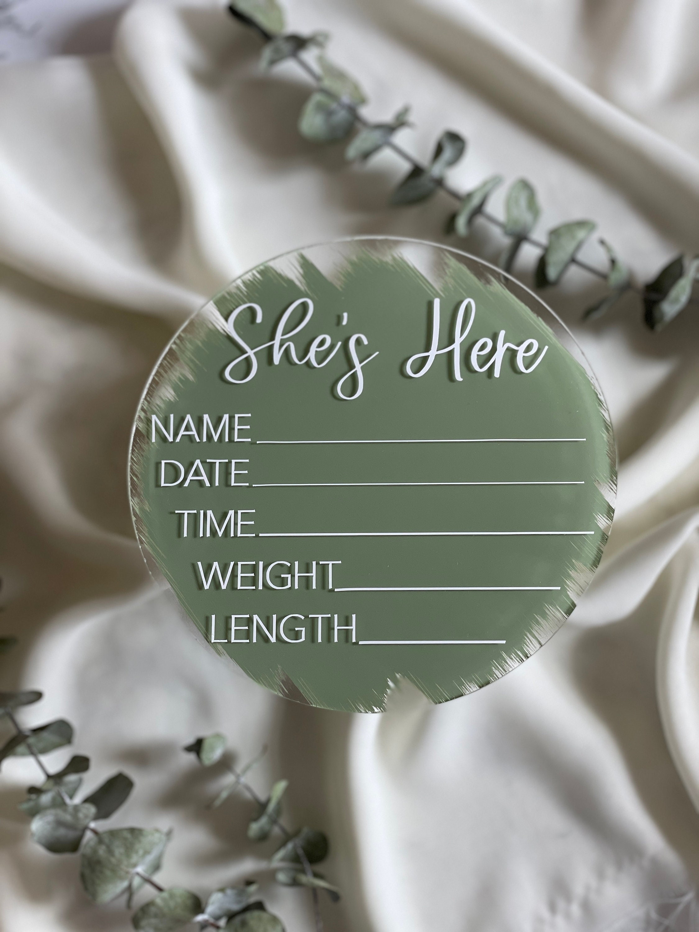 Baby Stat Sign SVG Baby Birth Stat Sign SVG PNG Glowforge - Etsy