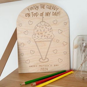 Mother's Day DIY Signs SVG | Coloring Sign Svg | Mother's Day Sign Gift ...