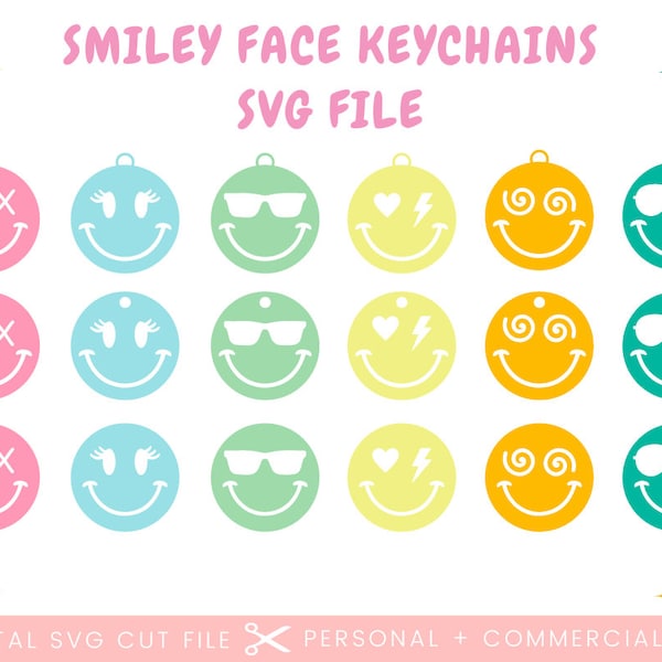 Keychain Svg - Etsy
