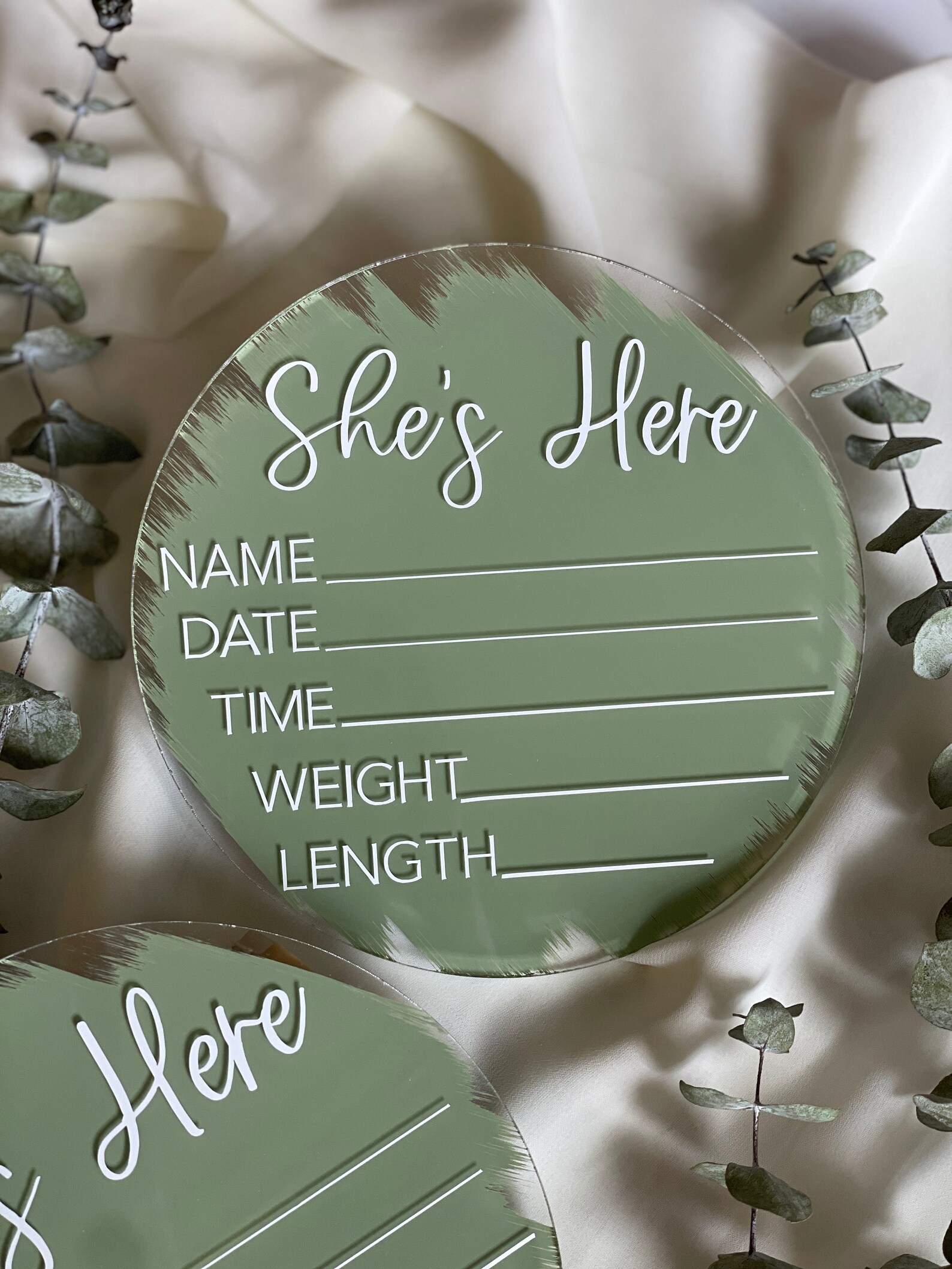 Baby Stat Sign SVG Baby Birth Stat Sign SVG PNG Glowforge - Etsy