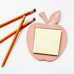 Teacher Gift Note Holder SVG | Sticky Note Holder for Teacher Svg ...