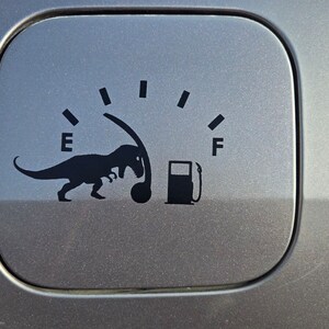 Fuel Gauge, Dino, T-rex, Gas, Car, Vehicle, Vinyl, E, F, Dial, Car ...