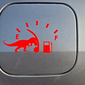 Fuel Gauge, Dino, T-rex, Gas, Car, Vehicle, Vinyl, E, F, Dial, Car ...