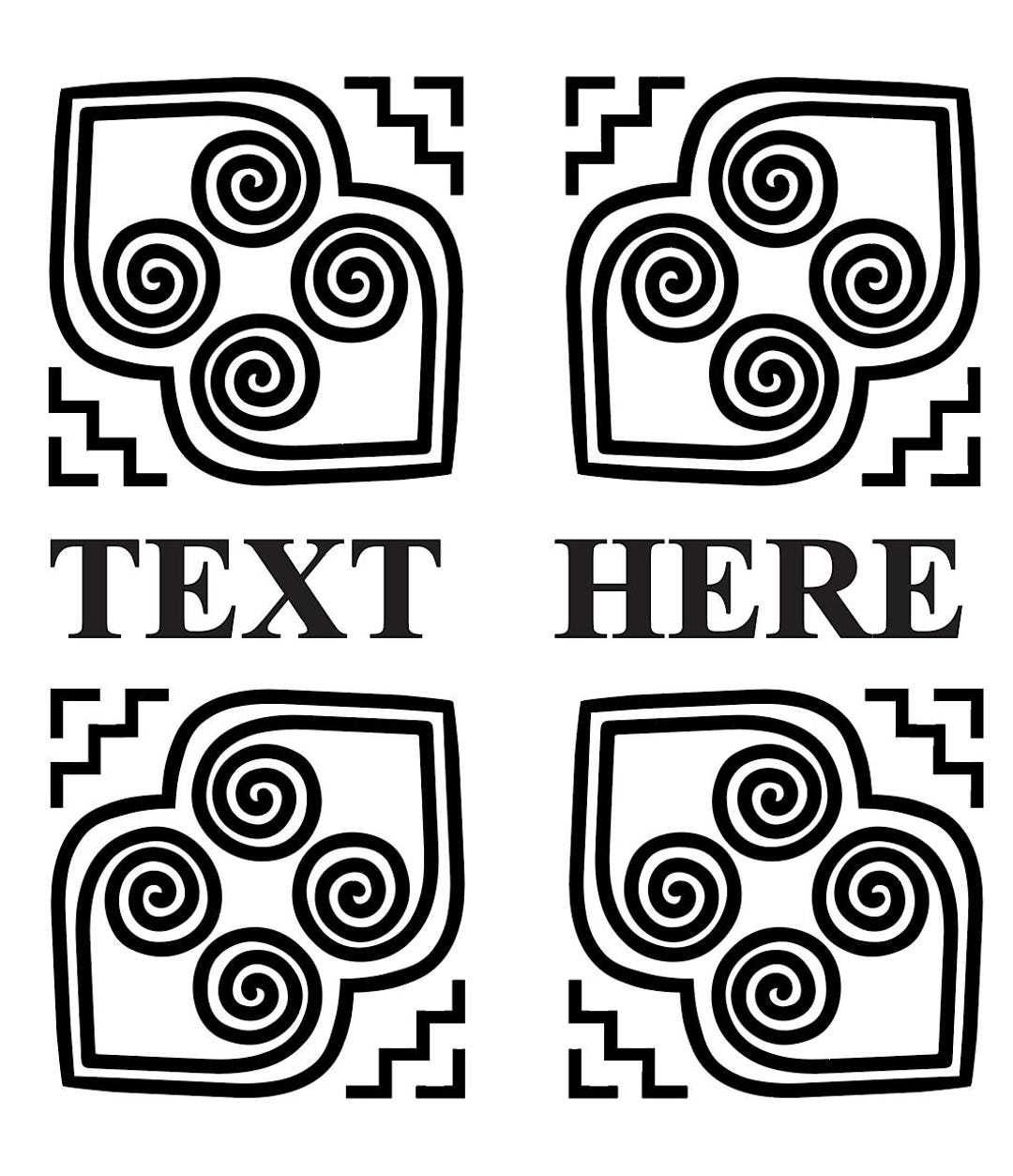 Cricut, Template, Design, Text Here, Eps, Pdf, Png, Svg, Tif, Custom ...