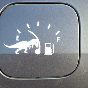 Fuel Gauge, Dino, T-rex, Gas, Car, Vehicle, Vinyl, E, F, Dial, Car ...