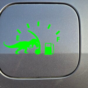 Fuel Gauge, Dino, T-rex, Gas, Car, Vehicle, Vinyl, E, F, Dial, Car ...
