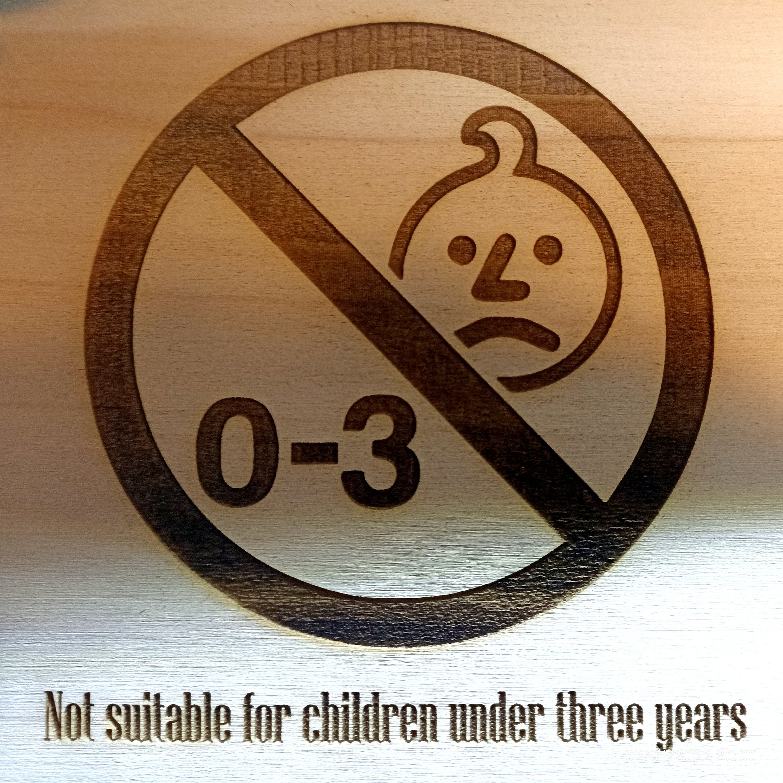 Not Suitable For Under 3 Symbol