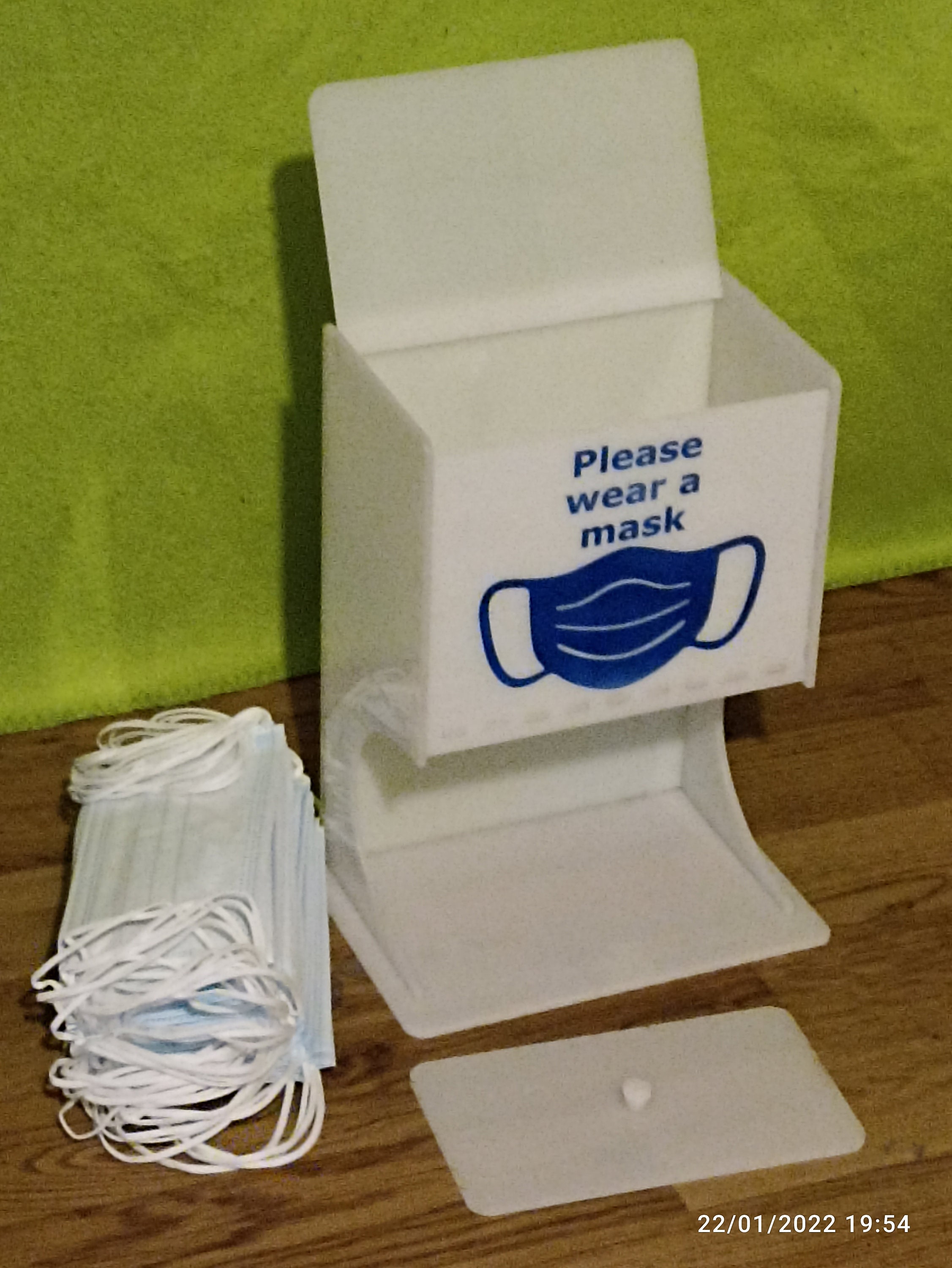 Stand Alone Mask Dispenser (digital File Only) - Etsy