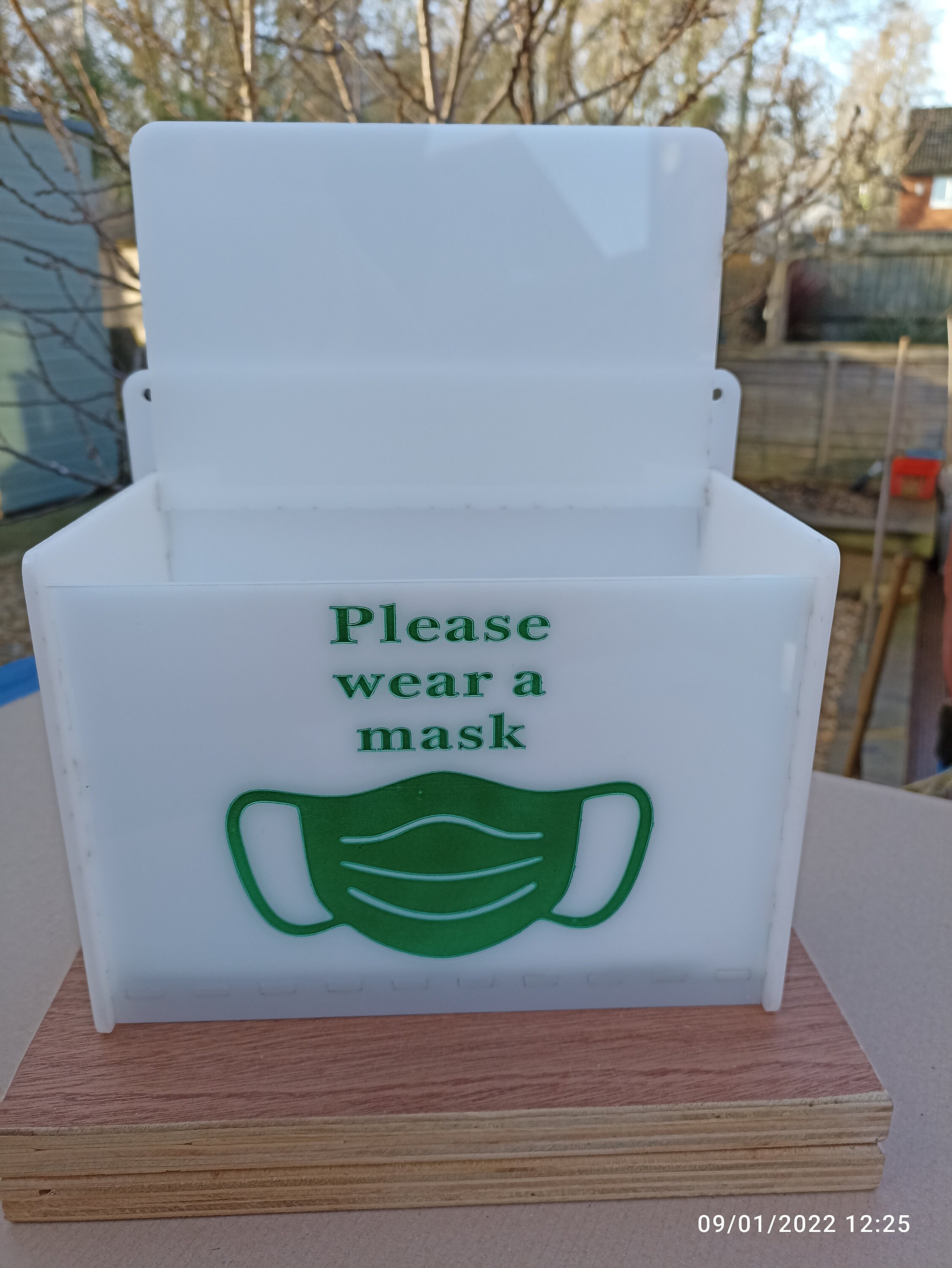 Wall Mounted Mask Dispenser digital File Only (Instant Download) - Etsy