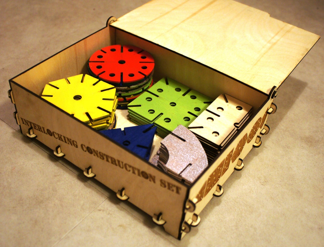 Interlocking Construction Set (digital File Only) - Etsy