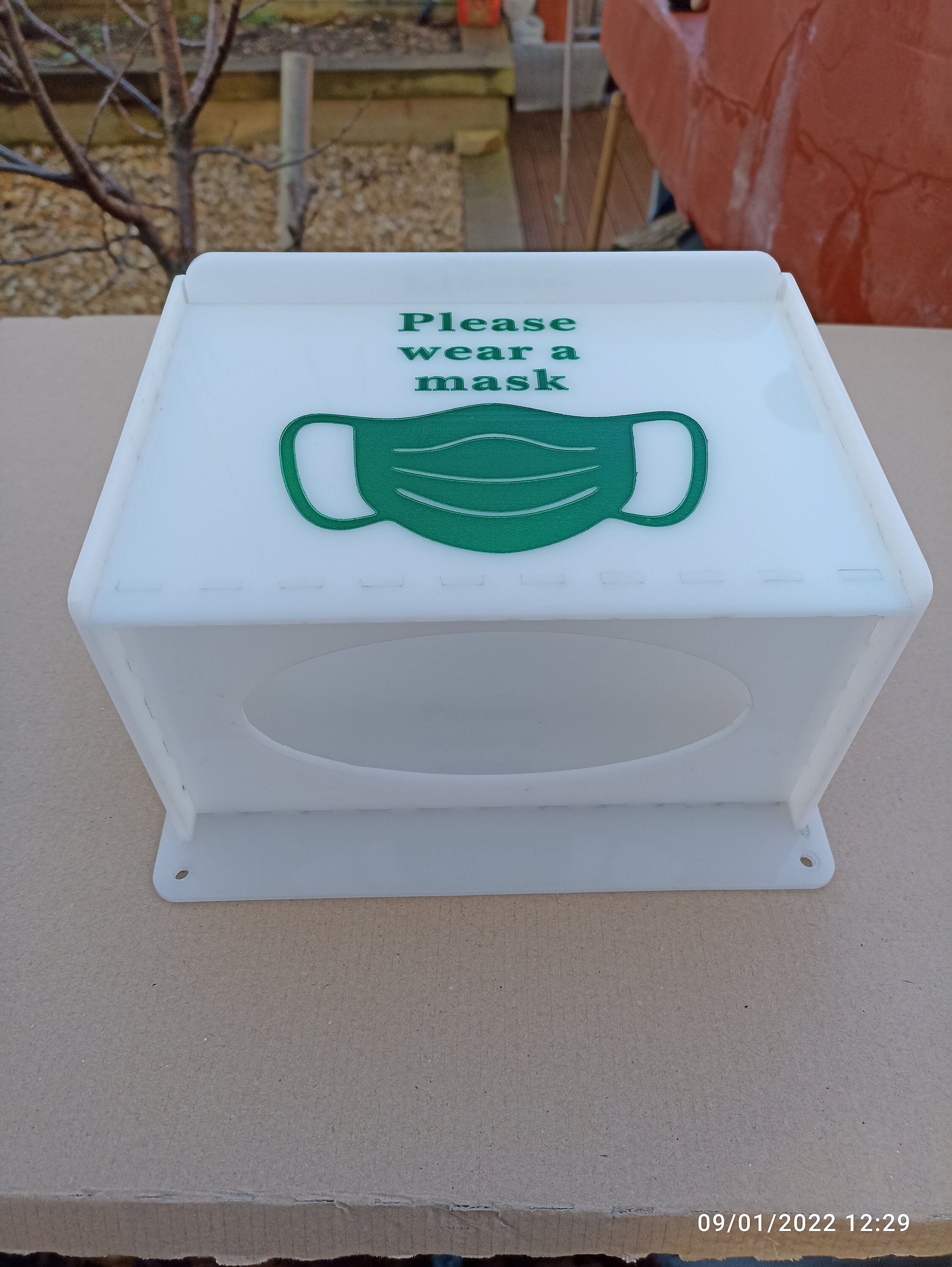 Wall Mounted Mask Dispenser (digital File Only) - Etsy UK