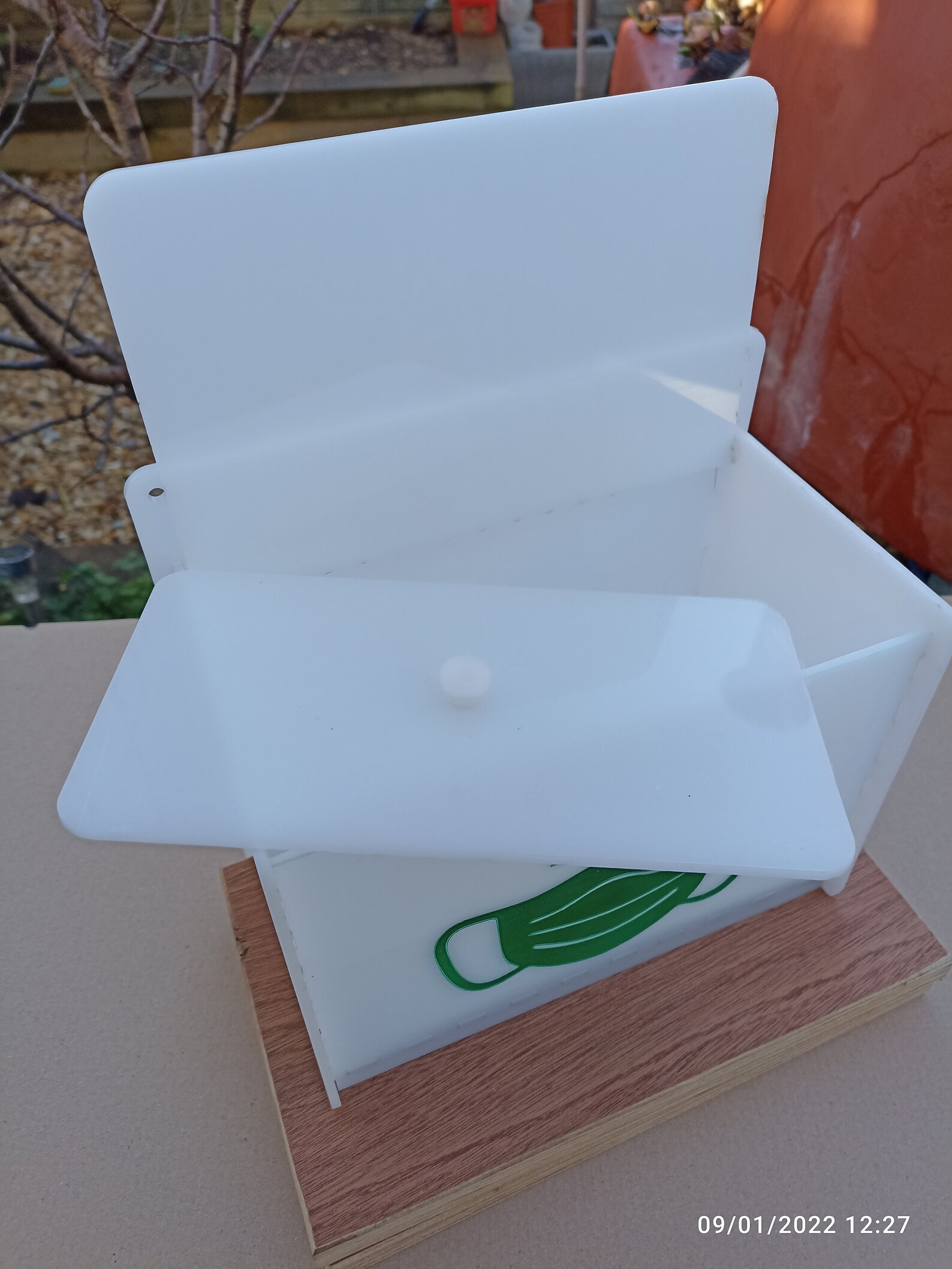 Wall Mounted Mask Dispenser digital File Only - Etsy