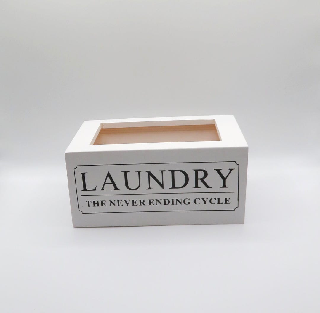 Family Creek Wooden Small Laundry Boxes (laundry-" the NEVER ENDING ...