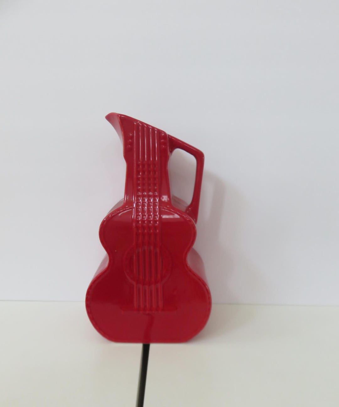 Red Guitar Pitcher - Etsy