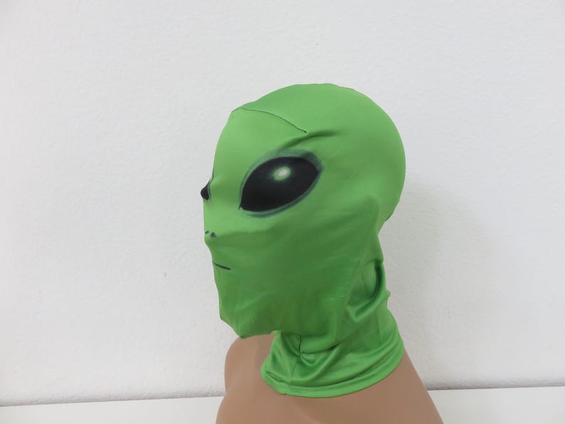 Green Alien Mask Cosplay UFO Alien Full Face Masks (#117) - Etsy