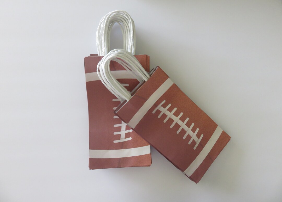 Football Party Favor Bags 24 PCS, Football Party Birthday Decorations ...
