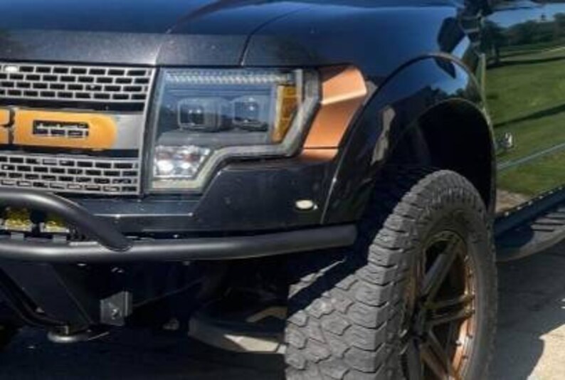 Gen 1 Ford Raptor Headlight Decals - Etsy