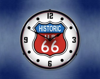 Route 66 Wall Clock - Etsy