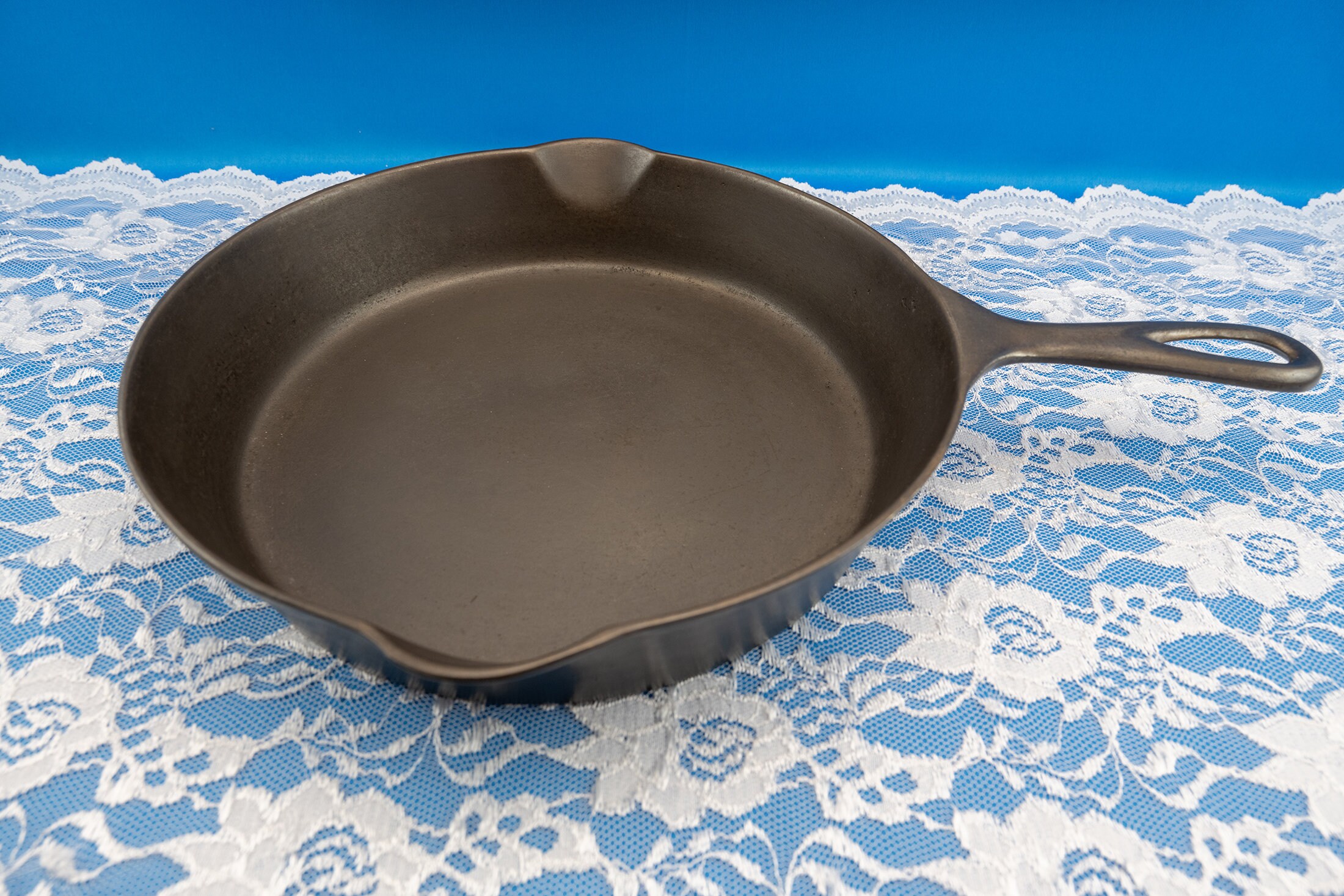 No. 8 Wapak Straight Block Logo, Early Logo Cast Iron Skillet 704 E - Etsy