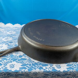 No. 14 Wagner Pie Logo Cast Iron Skillet, P/N 1064, Wagner Ware Sidney ...