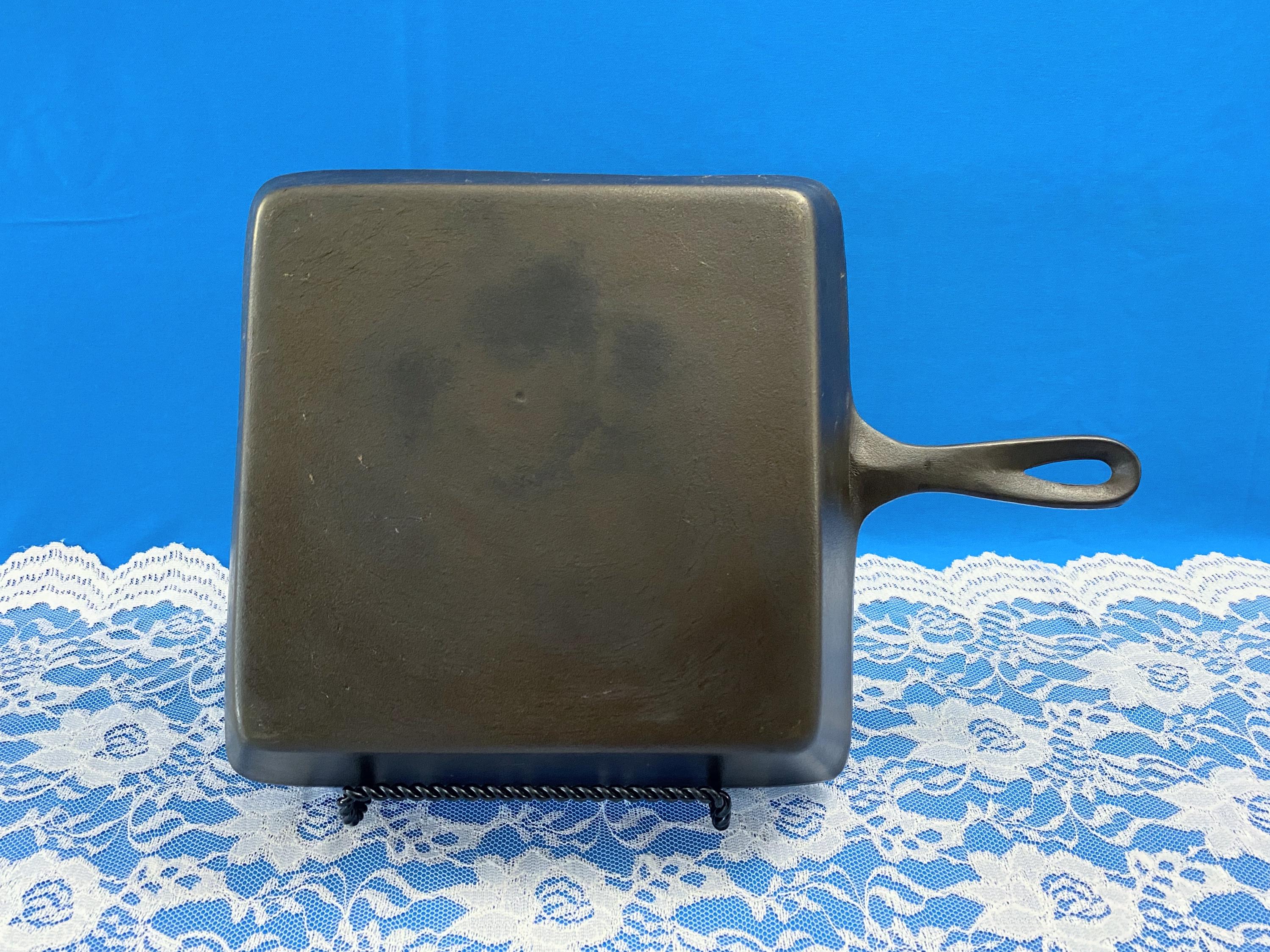 Unmarked Square 9 1/2 Inch Skillet Cast Iron, Style of Lodge - Etsy