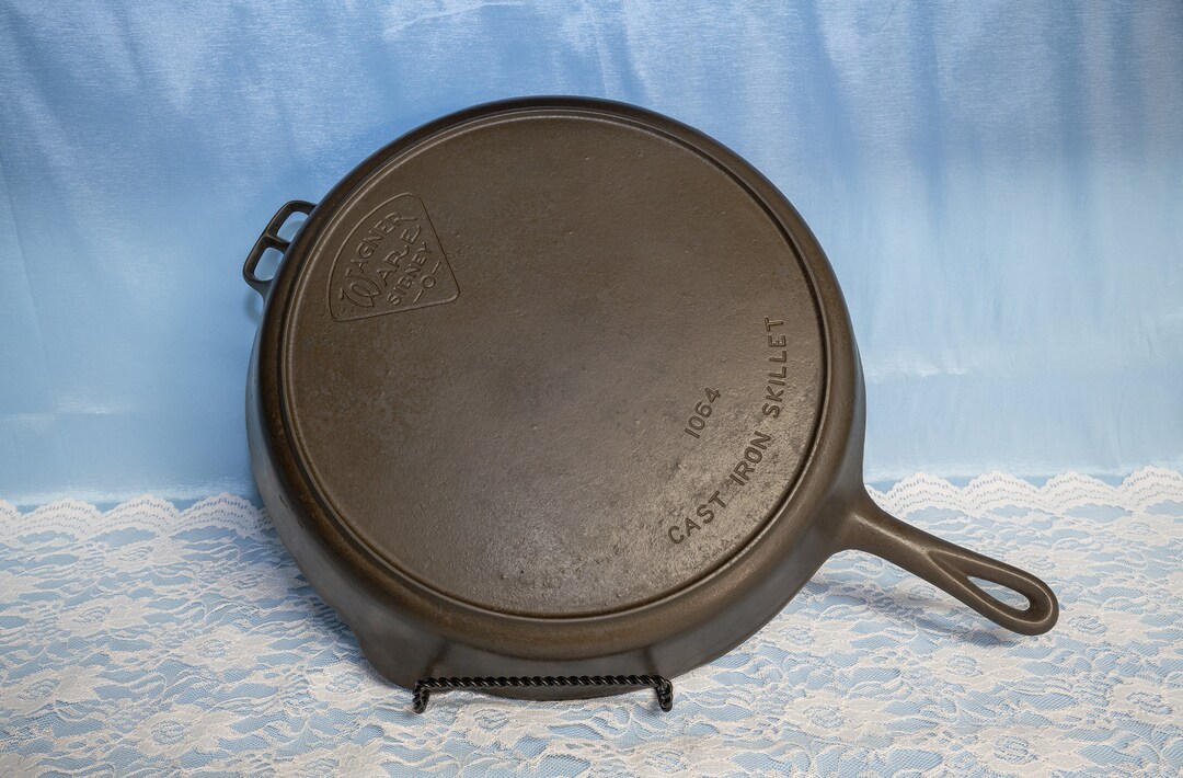 No. 14 Wagner Pie Logo Cast Iron Skillet P/N 1064 Wagner - Etsy
