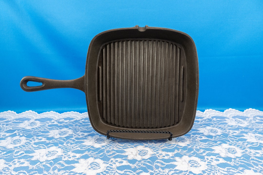 Philippe Richard Cast Iron Square Griddle Pan - Etsy
